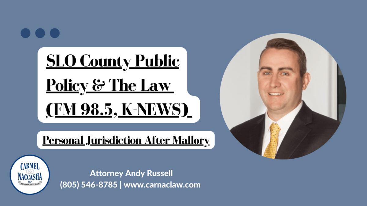 Andrew Russell - Attorney at Carmel & Naccasha LLP